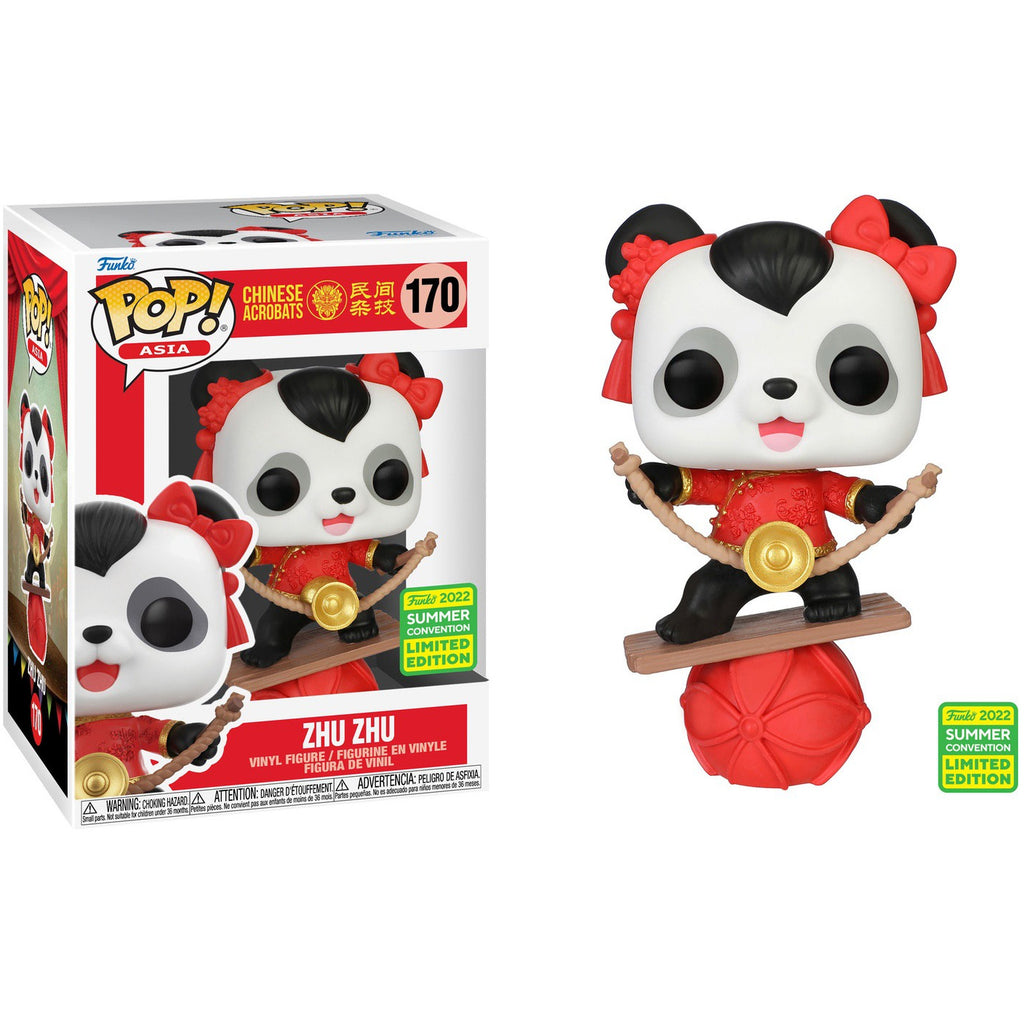 In Stock Funko Pop Asia Chinese Acrobats Zhu Zhu 2022 Convention E