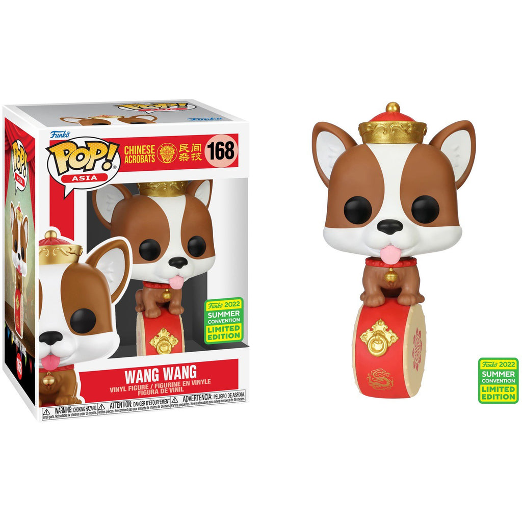 In Stock Funko Pop Asia Chinese Acrobats Wang Wang 2022 Convention