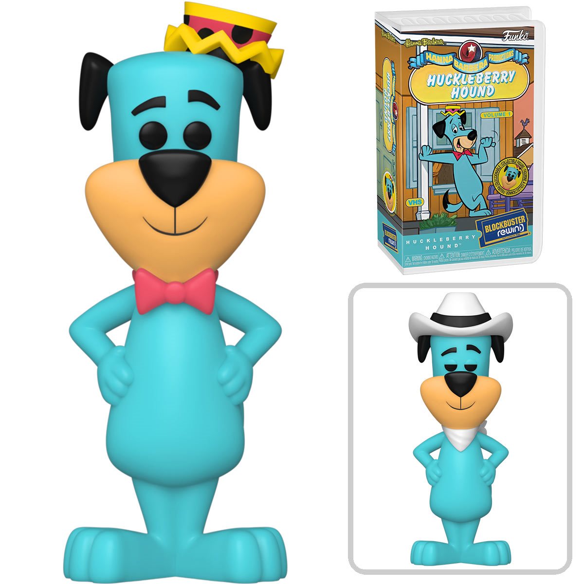 Hanna-Barbera Huckleberry Hound Funko Rewind Vinyl Figure *Pre-Order ...