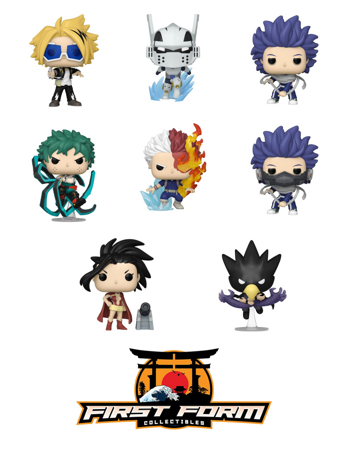 Funko Pop! Anime My Hero Academia Set w/ Chase *Pre-Order*– First Form ...