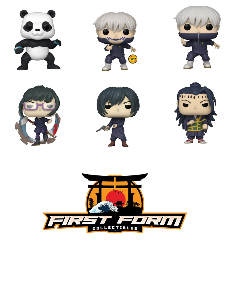 Funko Pop! Jujutsu Kaisen Set w/ Chase *Pre-Order*– First Form Collectibles