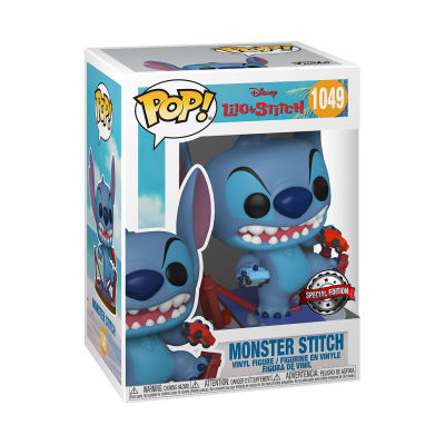 Funko Pop Disney: Lilo and Stitch - Stitch Monster (Special Edition Ex ...