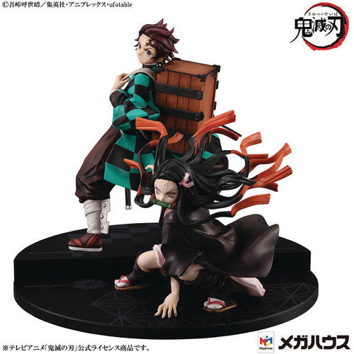MegaHouse Demon Slayer Precious Gem Ser Kamado Siblings PVC Figure ...