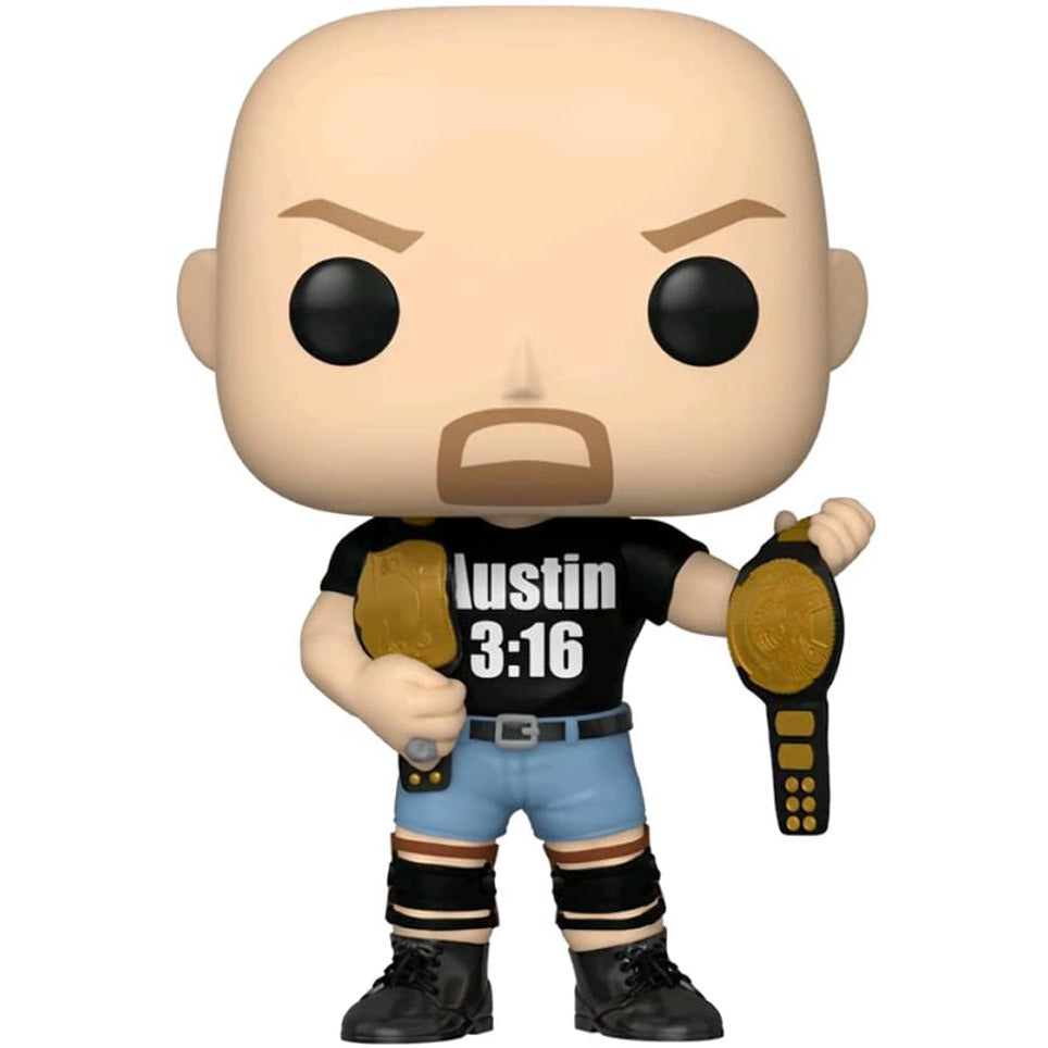 Funko Pop WWE Stone Cold Steve Austin (7-11 Sticker)– First Form ...