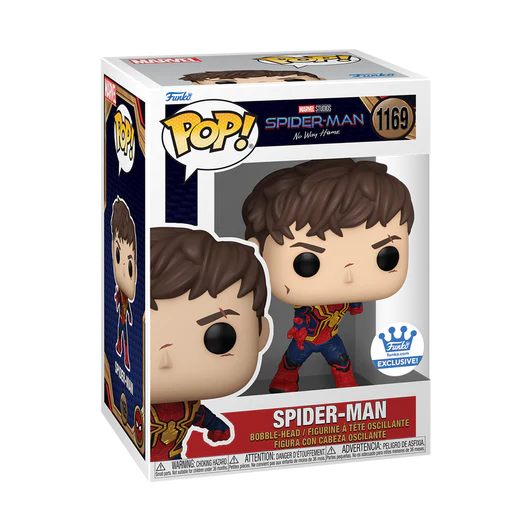 Funko Pop Marvel: Spider Man No Way Home - Spider Man Peter Parker Wit ...