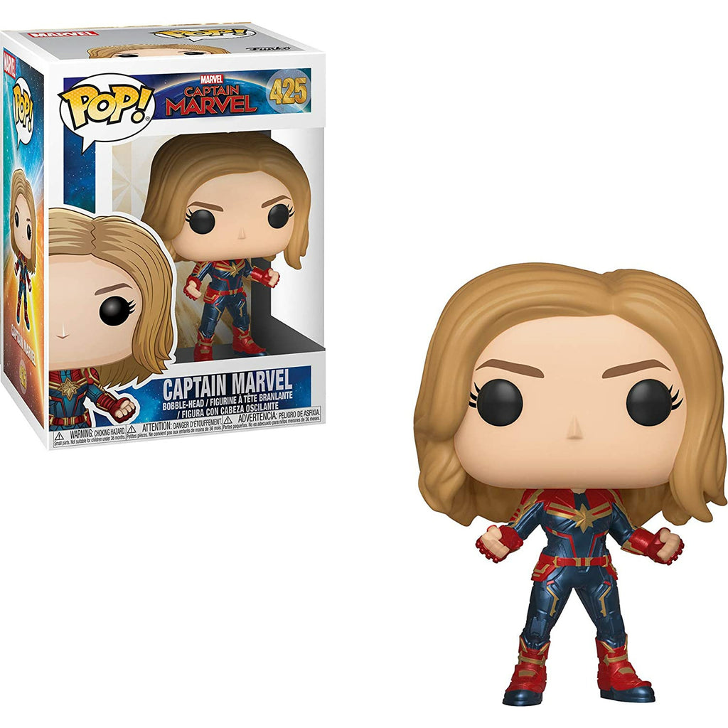 Funko Pop! Marvel: Captain Marvel– First Form Collectibles