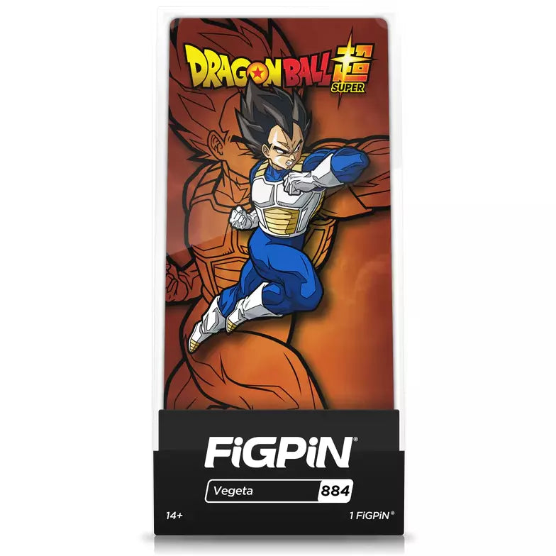 (In Stock) Vegeta FiGPiN Dragonball Z Super LE 1,500 pcs (SDCC Exclusi ...
