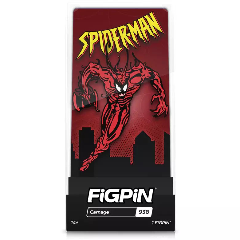 (In Stock) Carnage FiGPiN Spider-Man LE 1,500 pcs (SDCC Exclusive ...