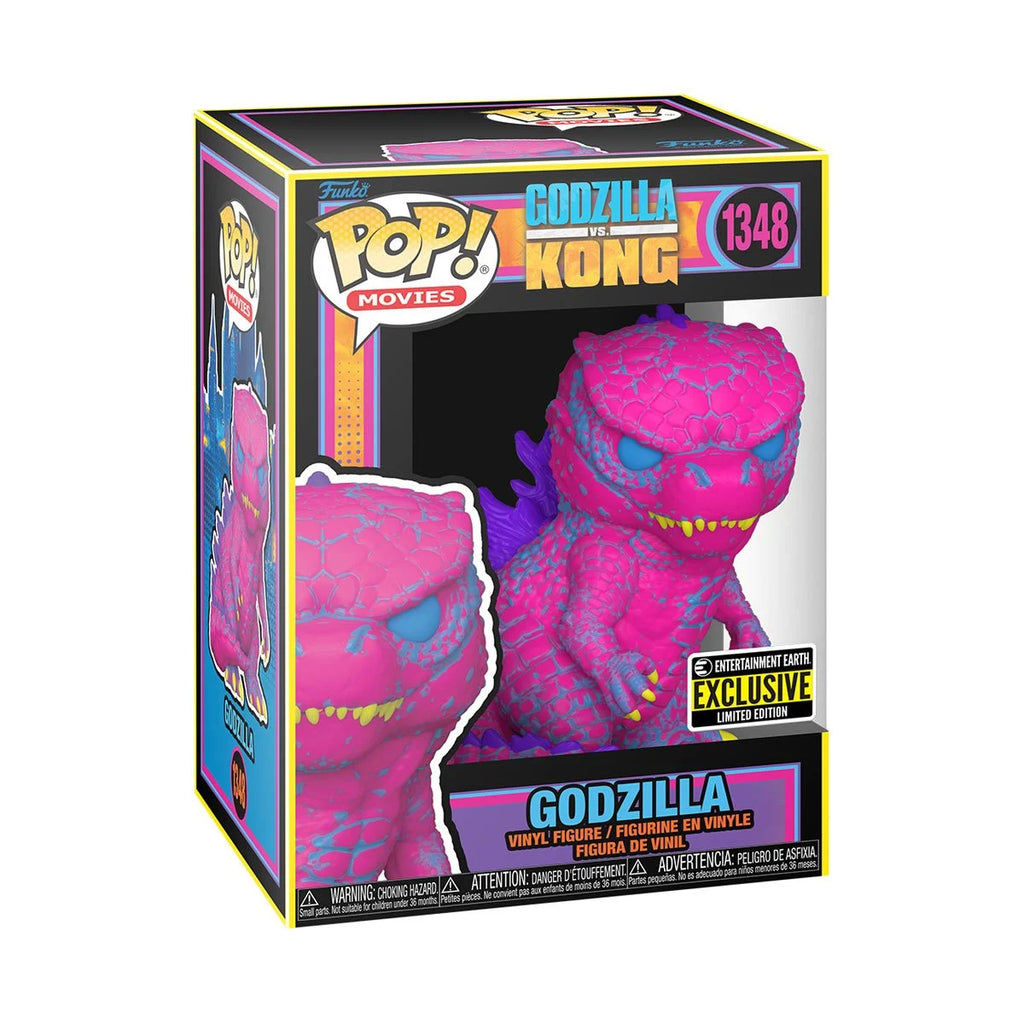 (In-Stock) Funko Pop! Movies Godzilla vs Kong Black Light Godzilla (En ...