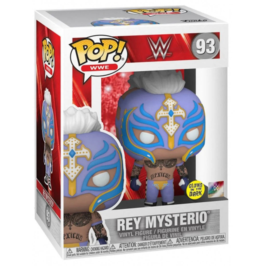 (In-Stock) Funko Pop! WWE Rey Mysterio GITD (Amazon Exclusive)– First ...