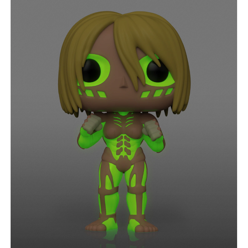 Funko Pop! Attack on Titan Female Titan 6-Inch (Glow In The Dark) (Spe ...