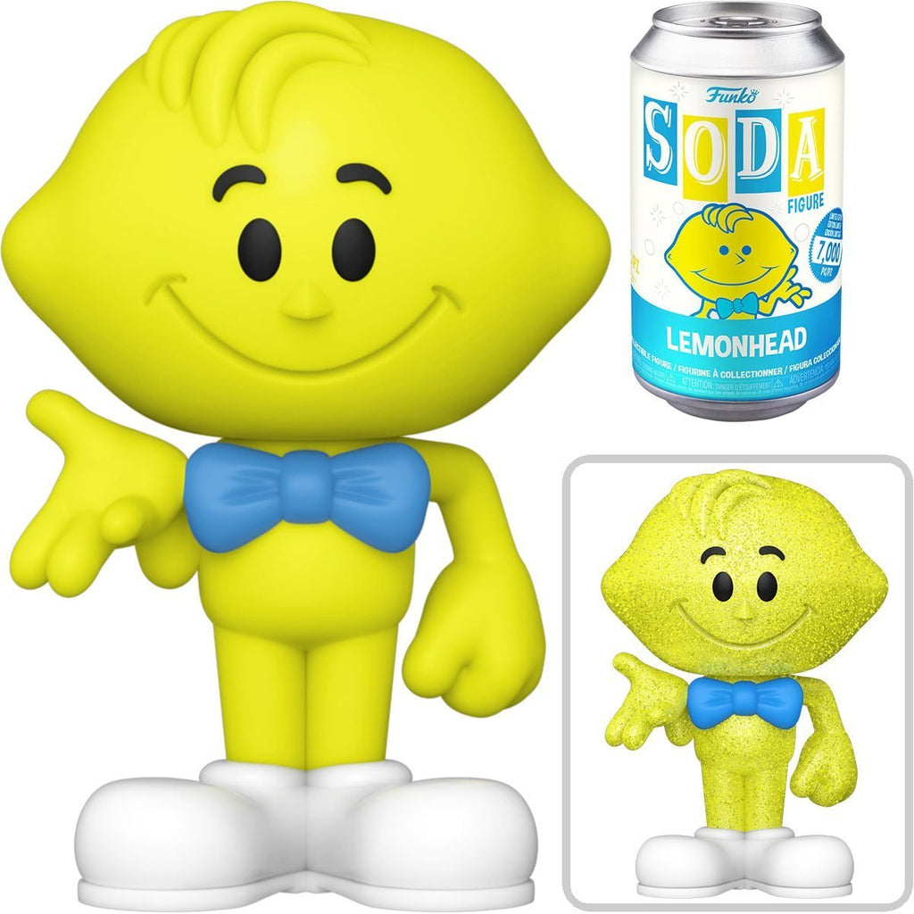 Funko Soda Lemonhead (Chance of Chase) *Pre-Order*– First Form Collectibles