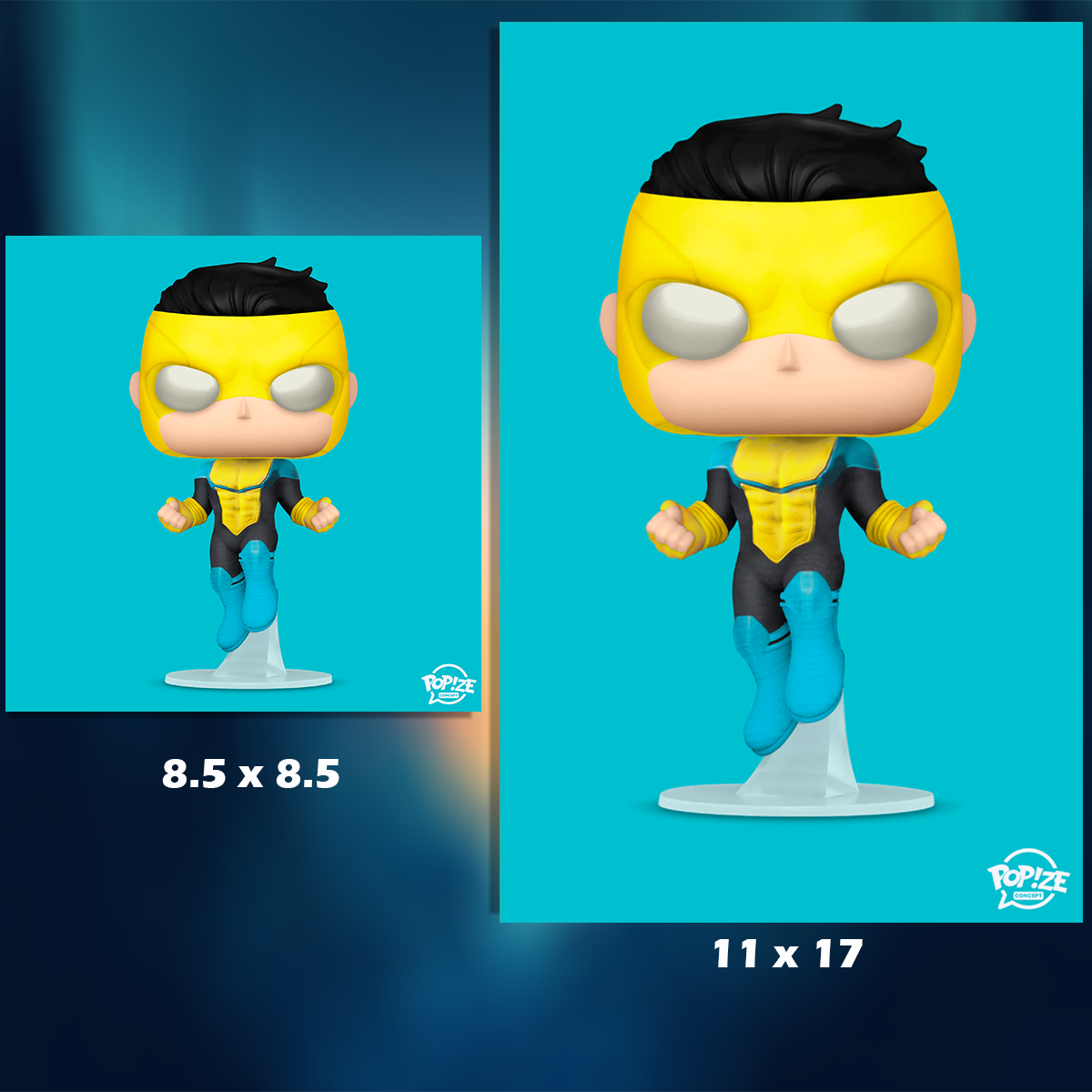 Invincible (Art by: Pop.Ize)– First Form Collectibles