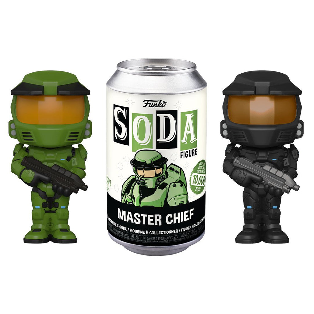 (In Stock) (Chance of Chase) Funko Vinyl Soda Halo Masterchief *DENTED ...