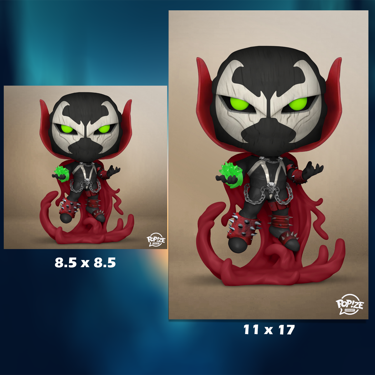 Spawn Concept (Art by: Pop.Ize)– First Form Collectibles
