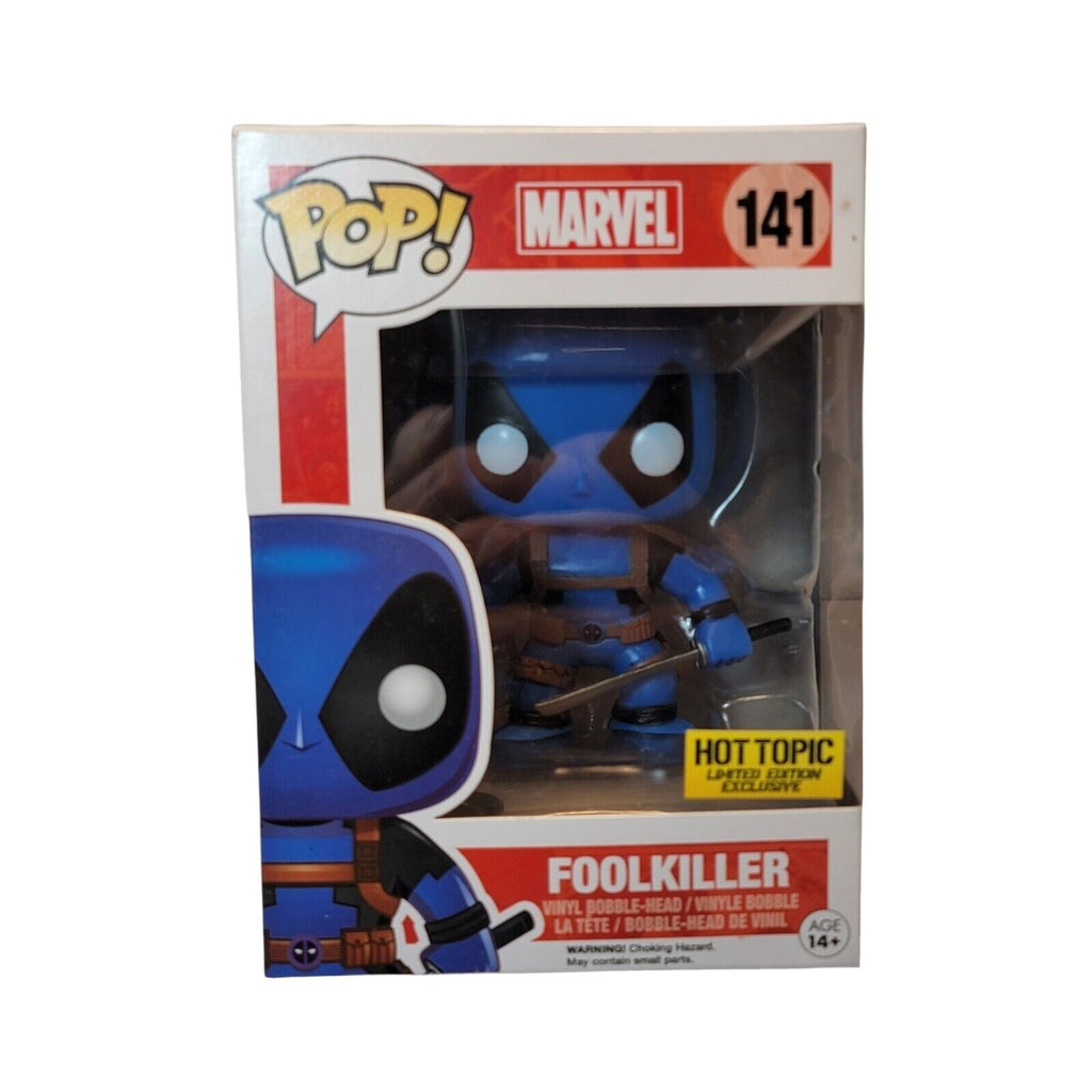 (Vaulted) (In Stock) Funko Pop! Marvel Deadpool (Foolkiller) (Blue) (H ...